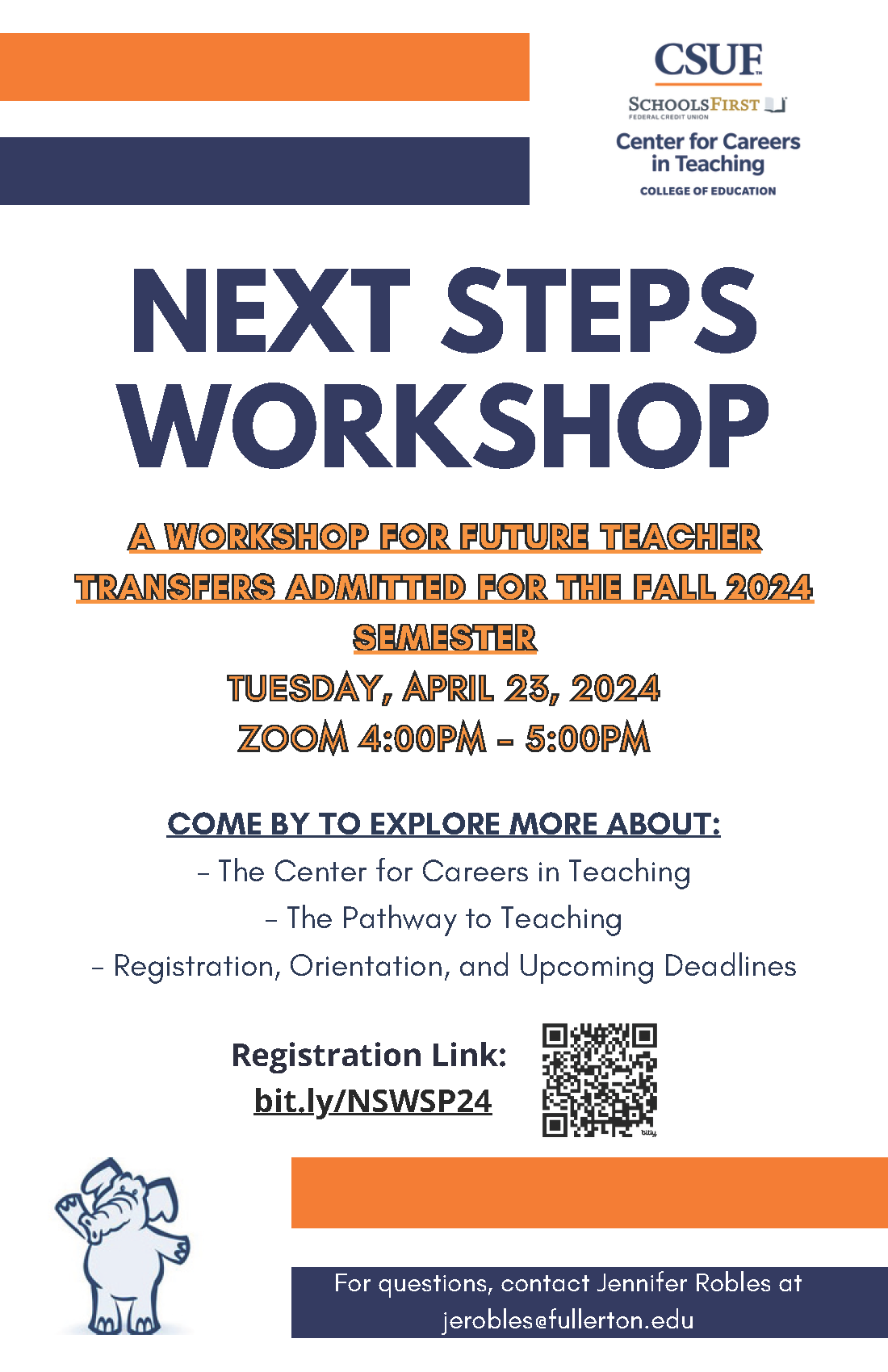 Newly Admitted Students - SchoolsFirst Federal Credit Union Center for Careers in Teaching | CSUF